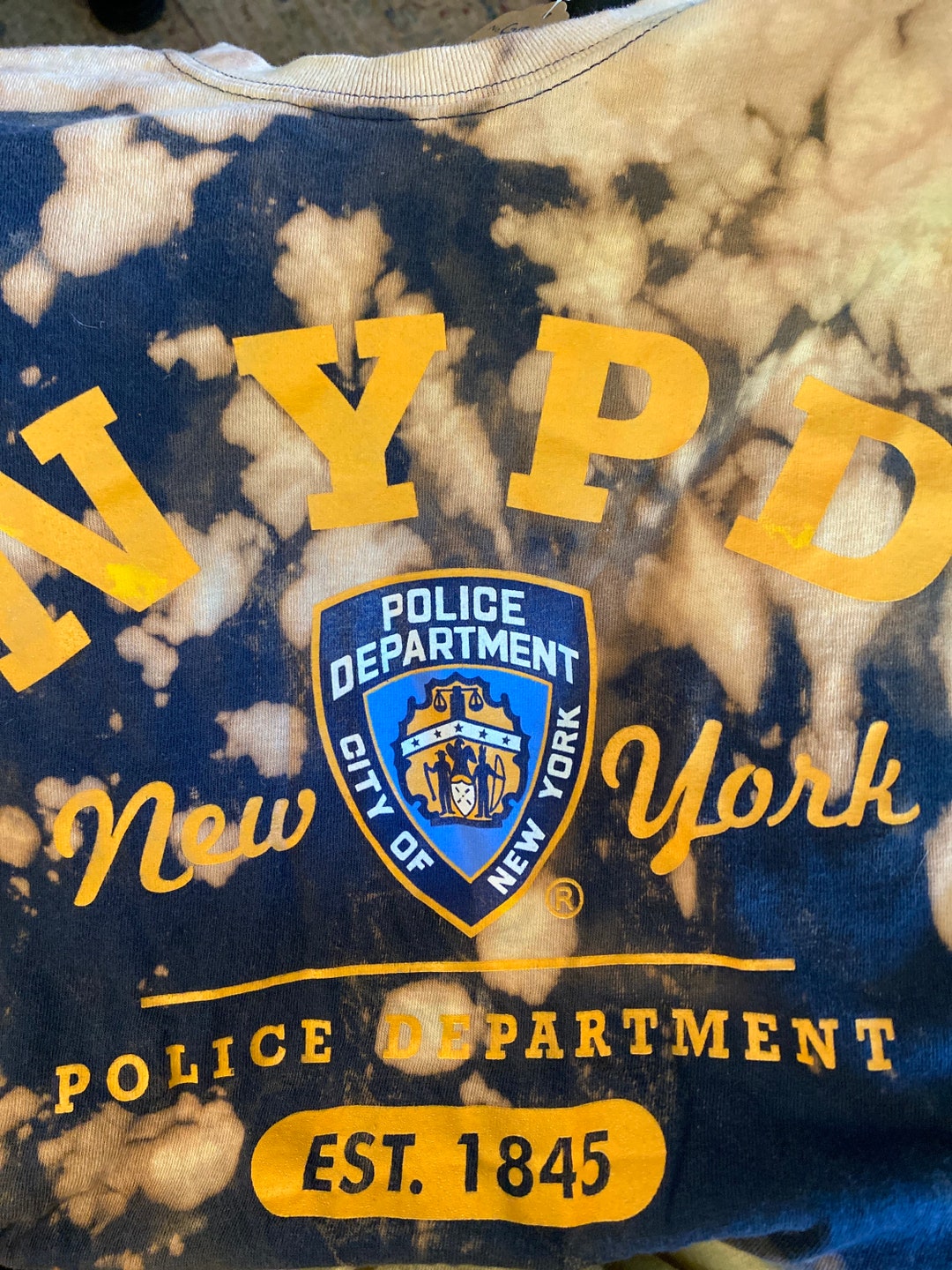 NYPD Vintage Graphic Tee - Etsy