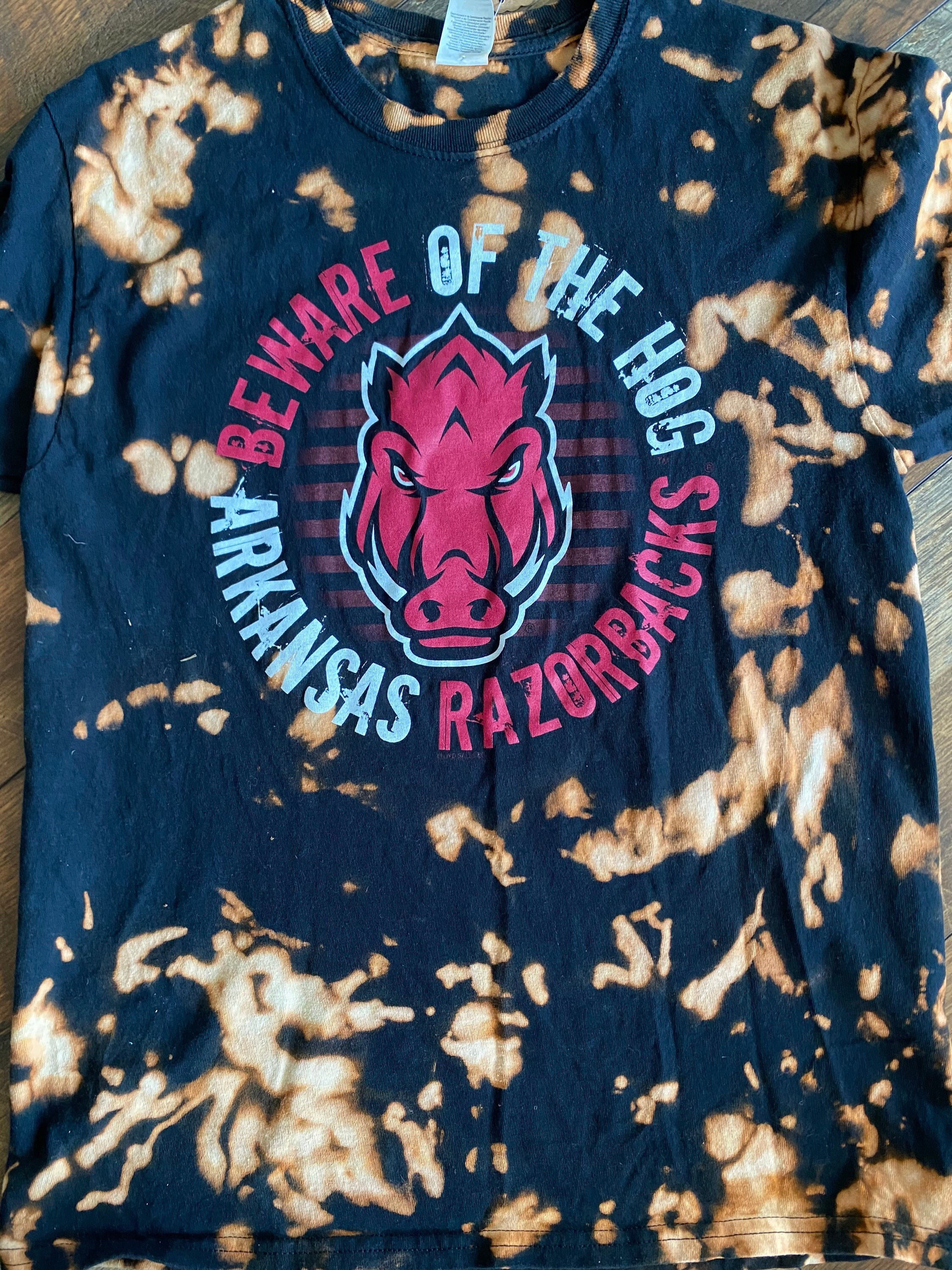 Arkansas Razorbacks Fan Tee - Etsy