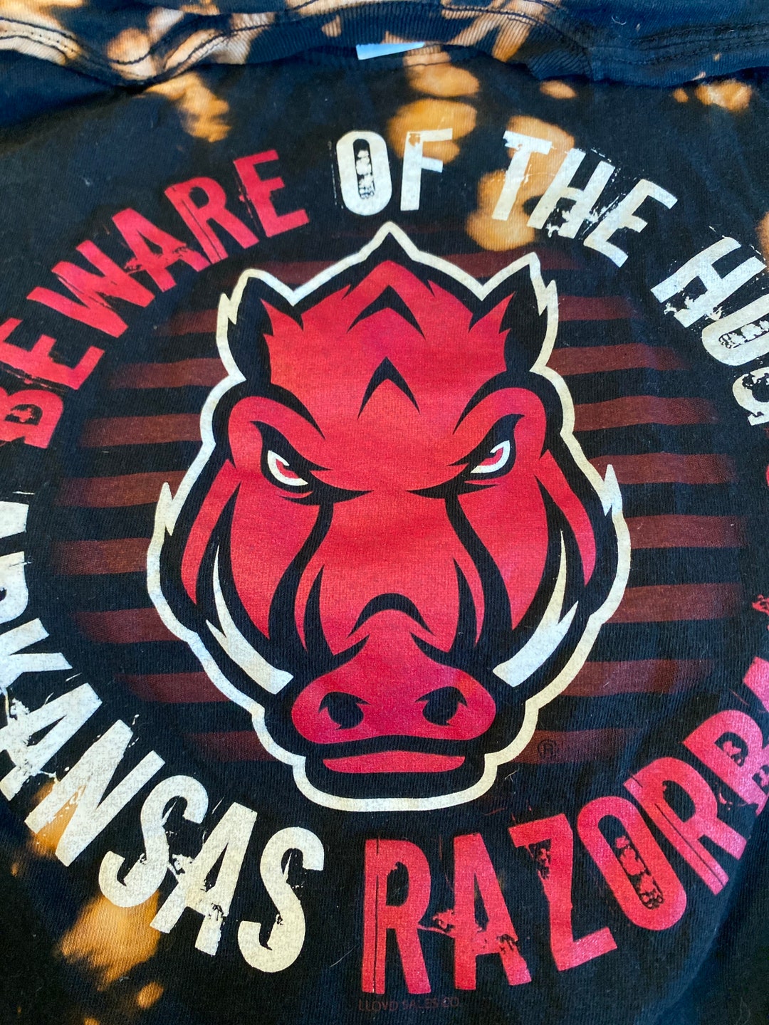 Arkansas Razorbacks Fan Tee - Etsy