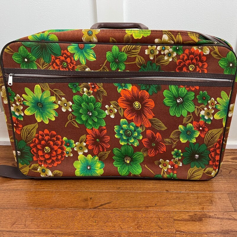 Suitcase Flowers - Etsy