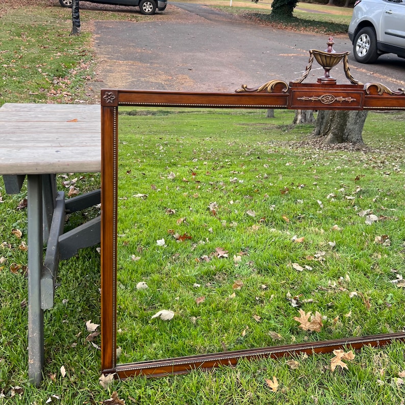 Large Vintage Federal Formal Mirror - Etsy