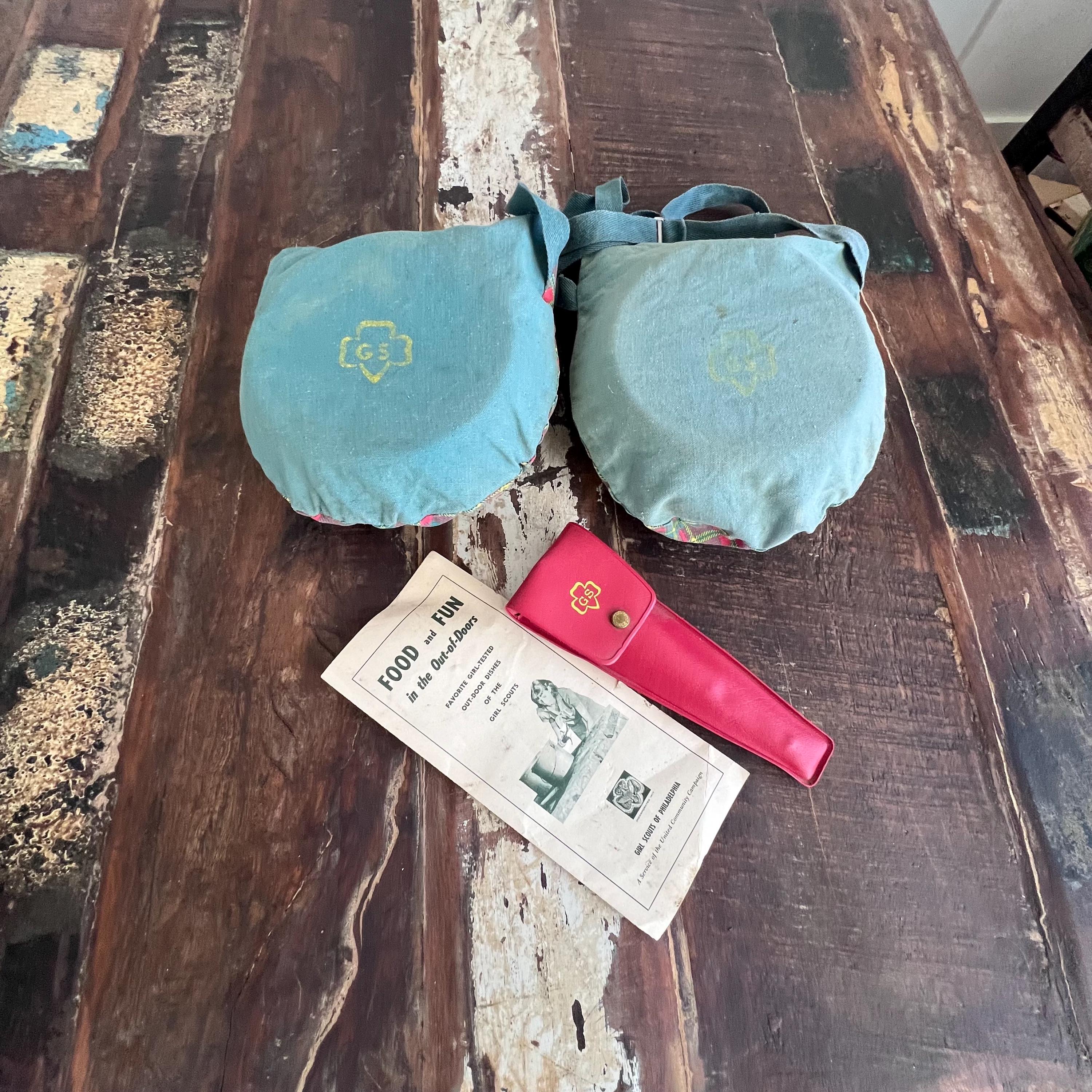Vintage 1960s Girl Scouts Mess Kit, Dinnerware, Camping Gear - Etsy