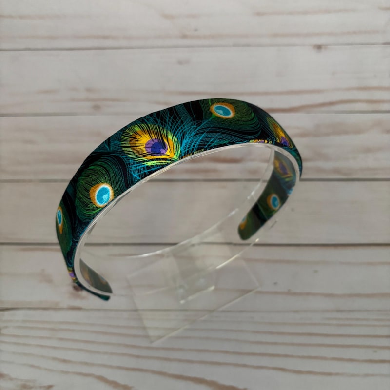Peacock Headband - Etsy
