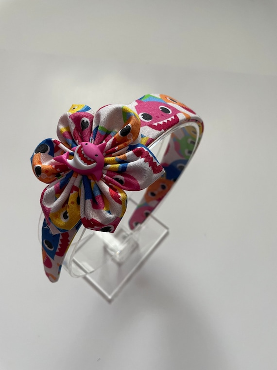 Baby Shark Fabric Headband With Flower Headband for Girls - Etsy