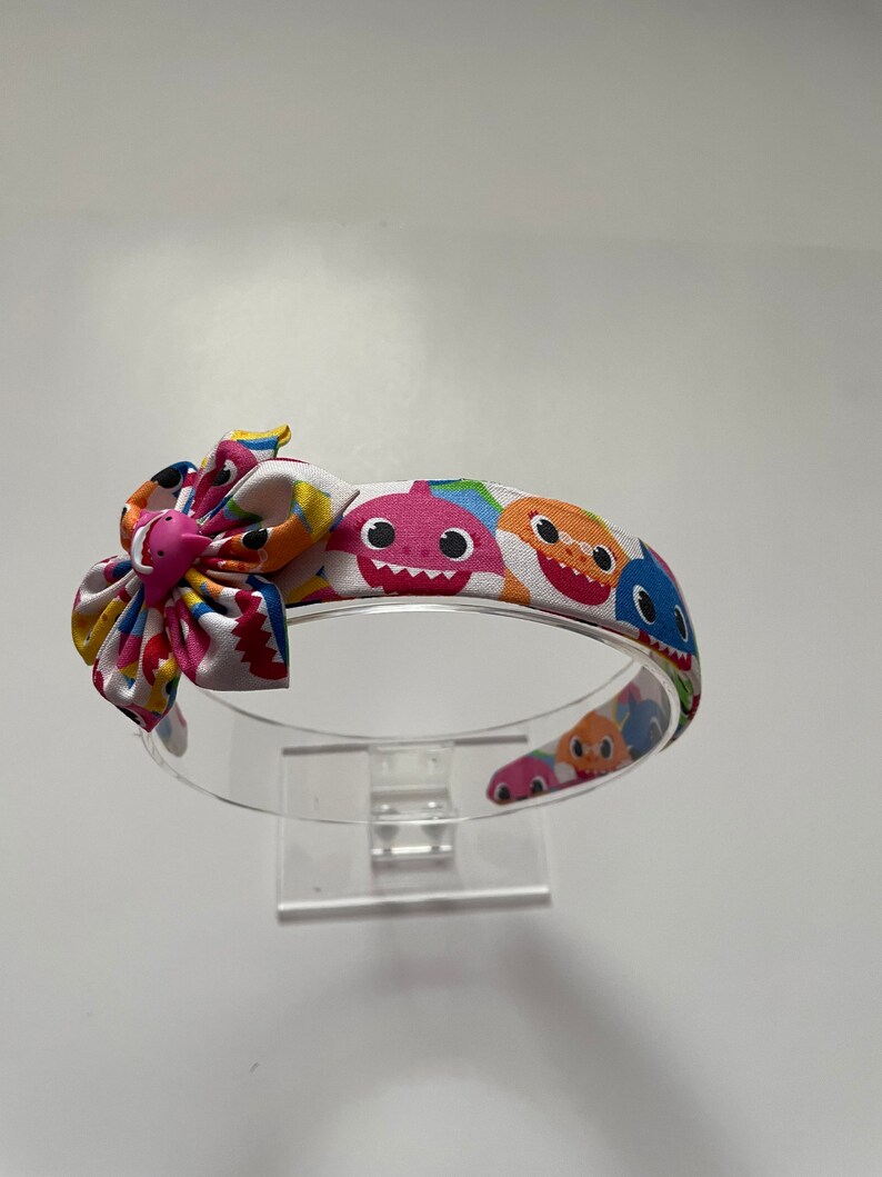 Baby Shark Fabric Headband With Flower Headband for Girls - Etsy
