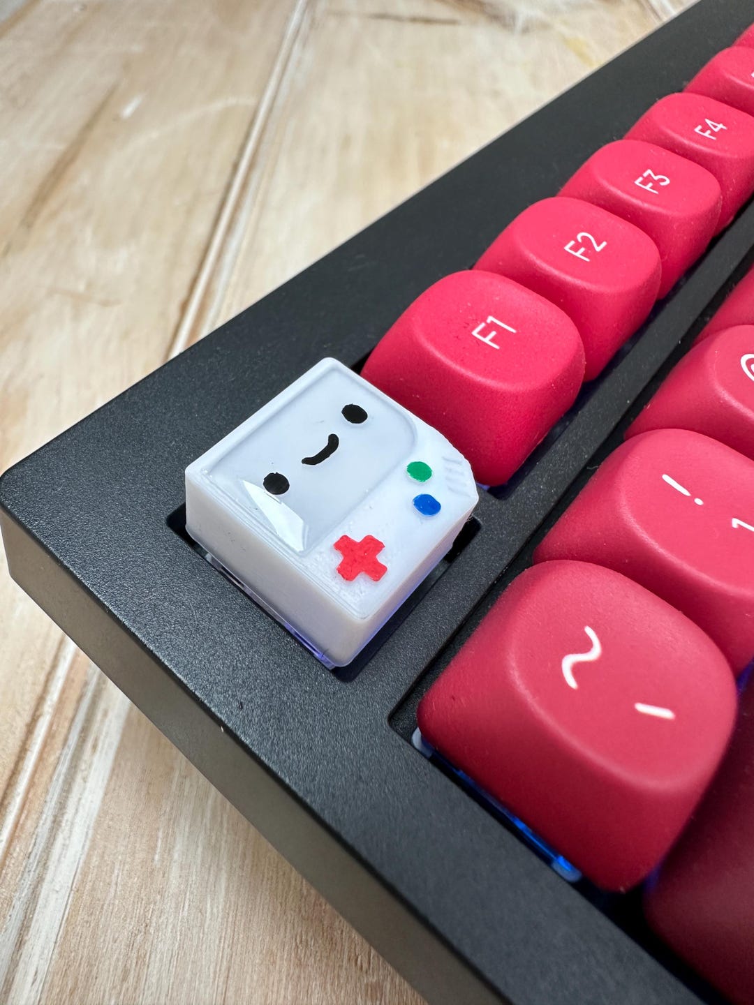 White Handheld Console Keycap V2 escape Key - Etsy