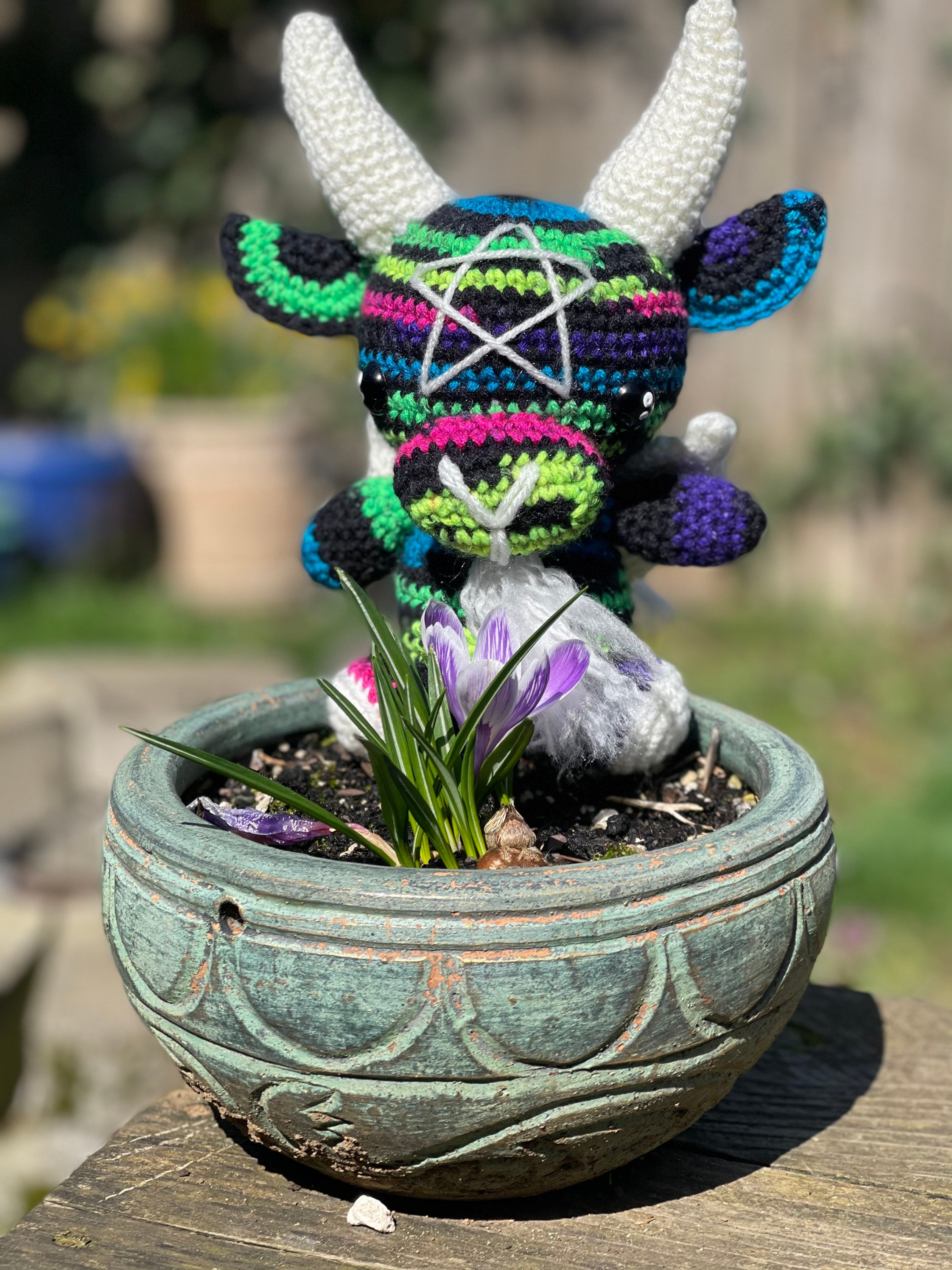 Very cute Baphomet. | Etsy