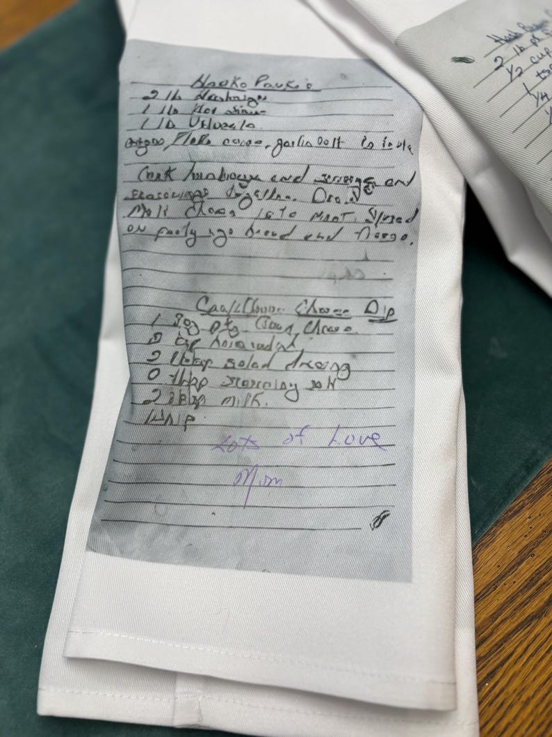 Keepsake Kitchen Towels - Etsy