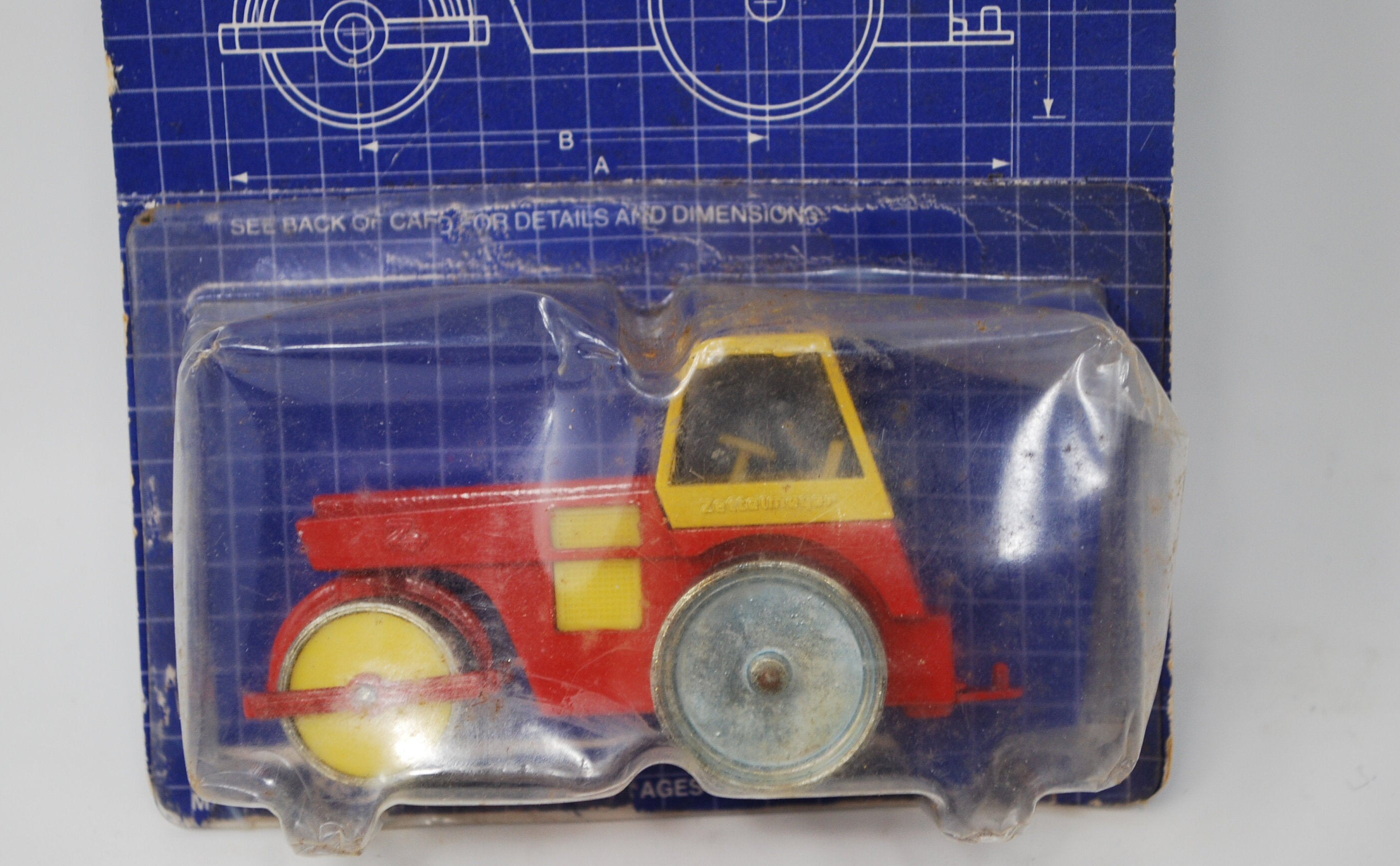 Vintage Siku Eurobuilt Road Grader Roller Paver Diecast Metal Car 1:55 ...