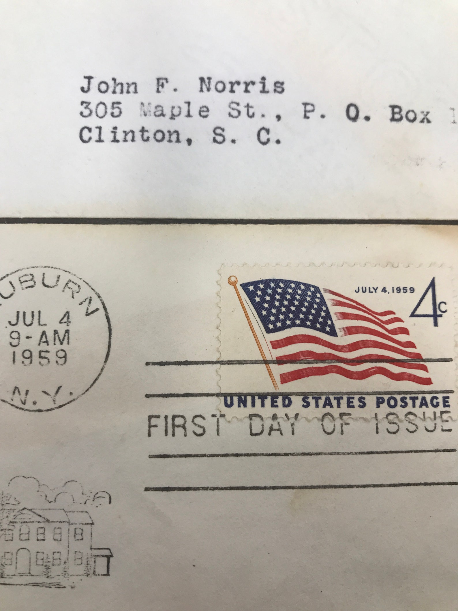 UN United Nations 3 Cent Stamp 1956 & 49 Star American Flag 4 - Etsy