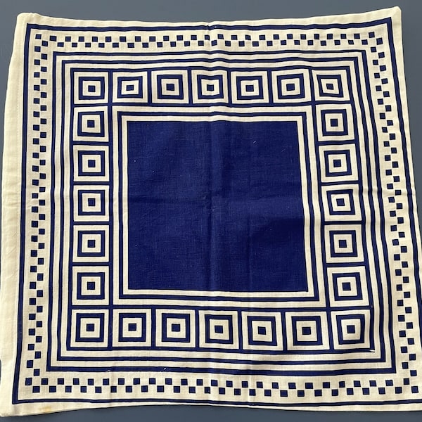 Greek Key Pillow - Etsy