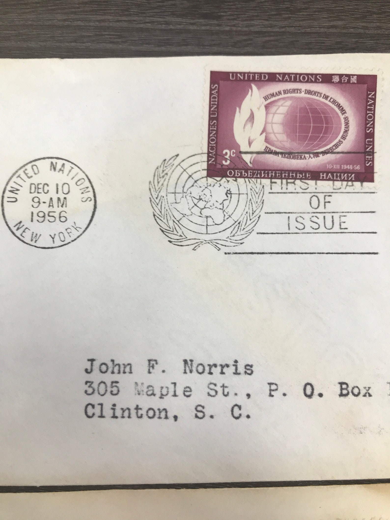 UN United Nations 3 Cent Stamp 1956 & 49 Star American Flag 4 - Etsy