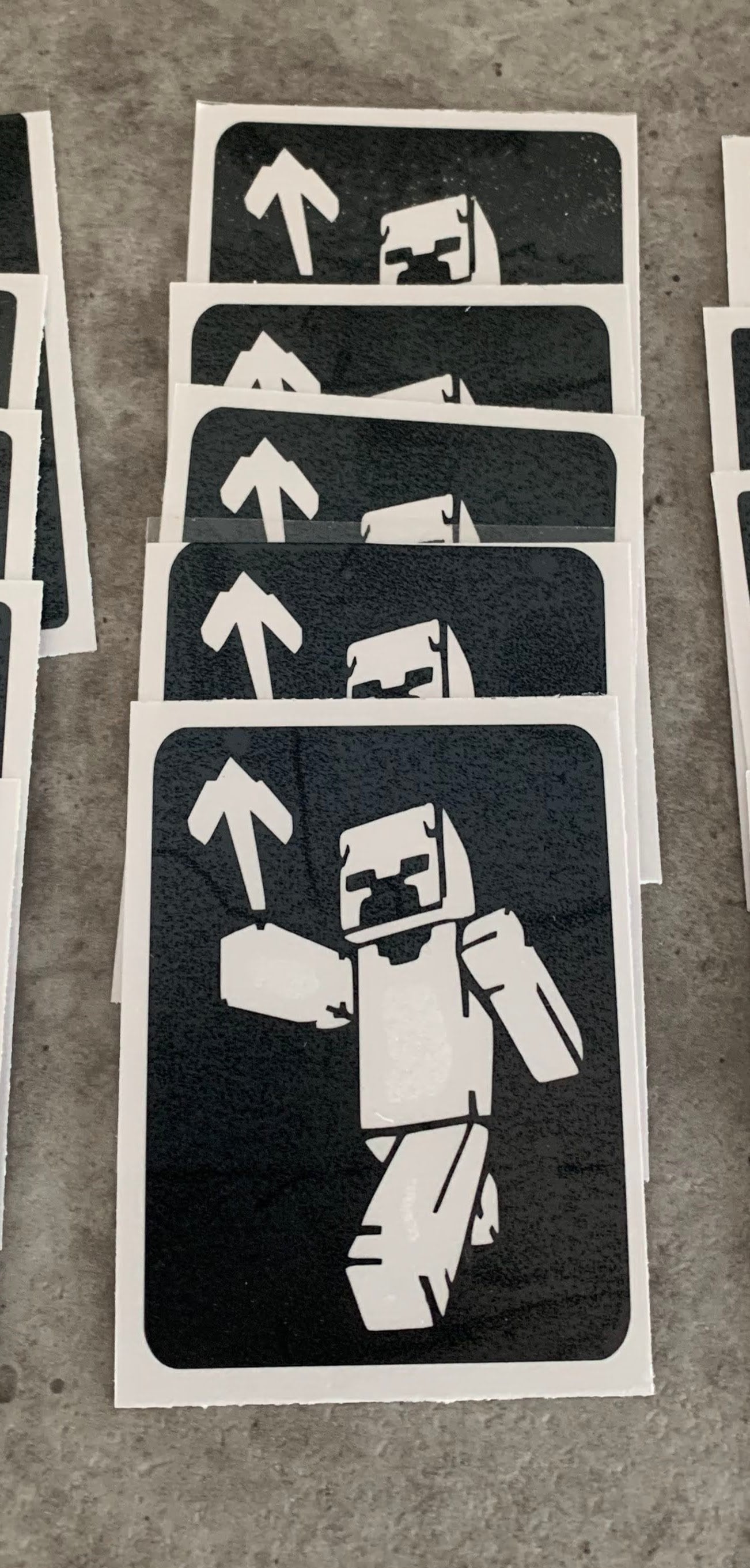 Minecraft Large Stencils Pack of 25, 5 Different Designs - Etsy