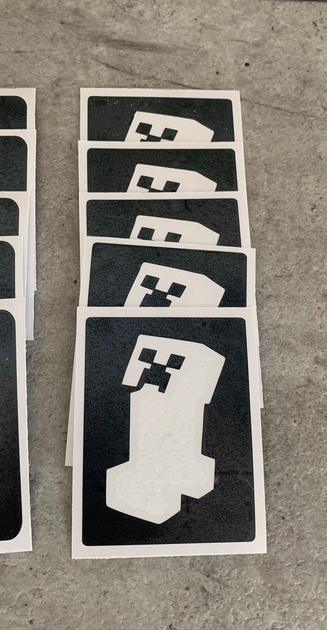 Minecraft Large Stencils Pack of 25, 5 Different Designs - Etsy