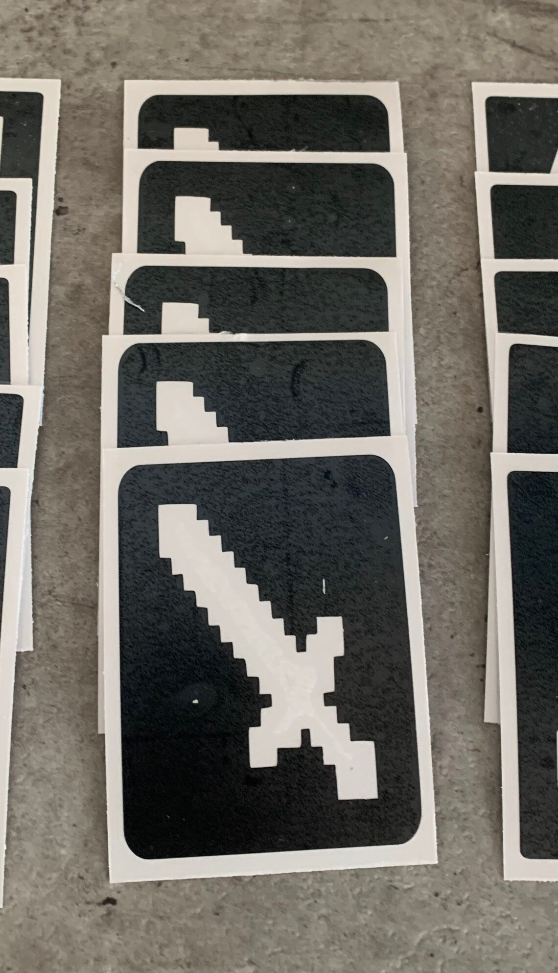 Minecraft Large Stencils Pack of 25, 5 Different Designs - Etsy