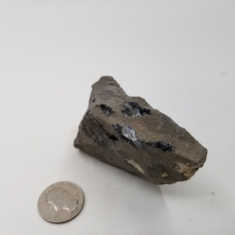 Herkimer Diamond Cluster on Limestone Matrix 0242 - Etsy