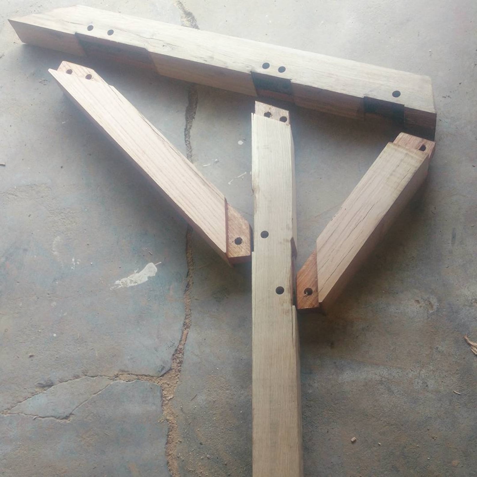 Timberframe Mailbox Post - Etsy