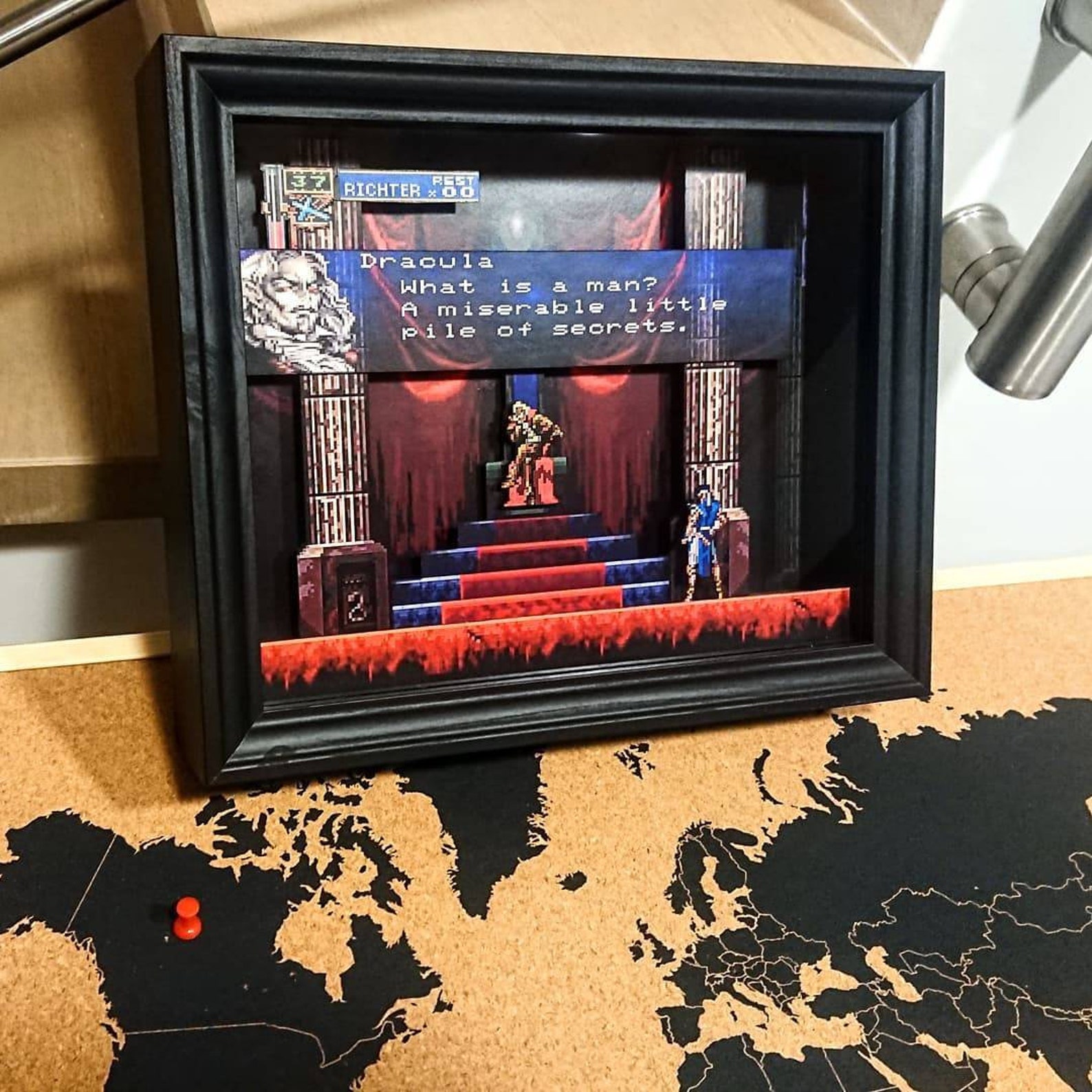 Castlevania Symphony of the Night Shadow Box. - Etsy