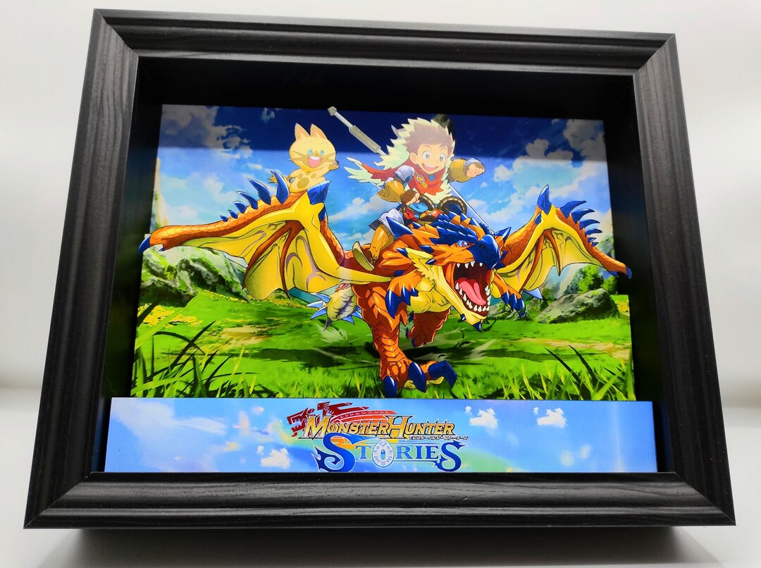 Monster Hunter Stories Shadowbox - Etsy