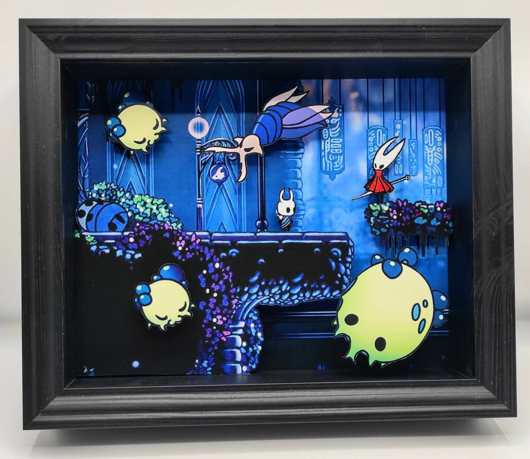 Hollow Knight Shadow Box - Etsy