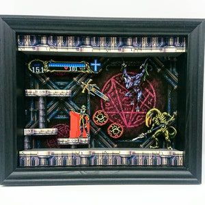 Castlevania Symphony of the Night Shadow Box - Etsy