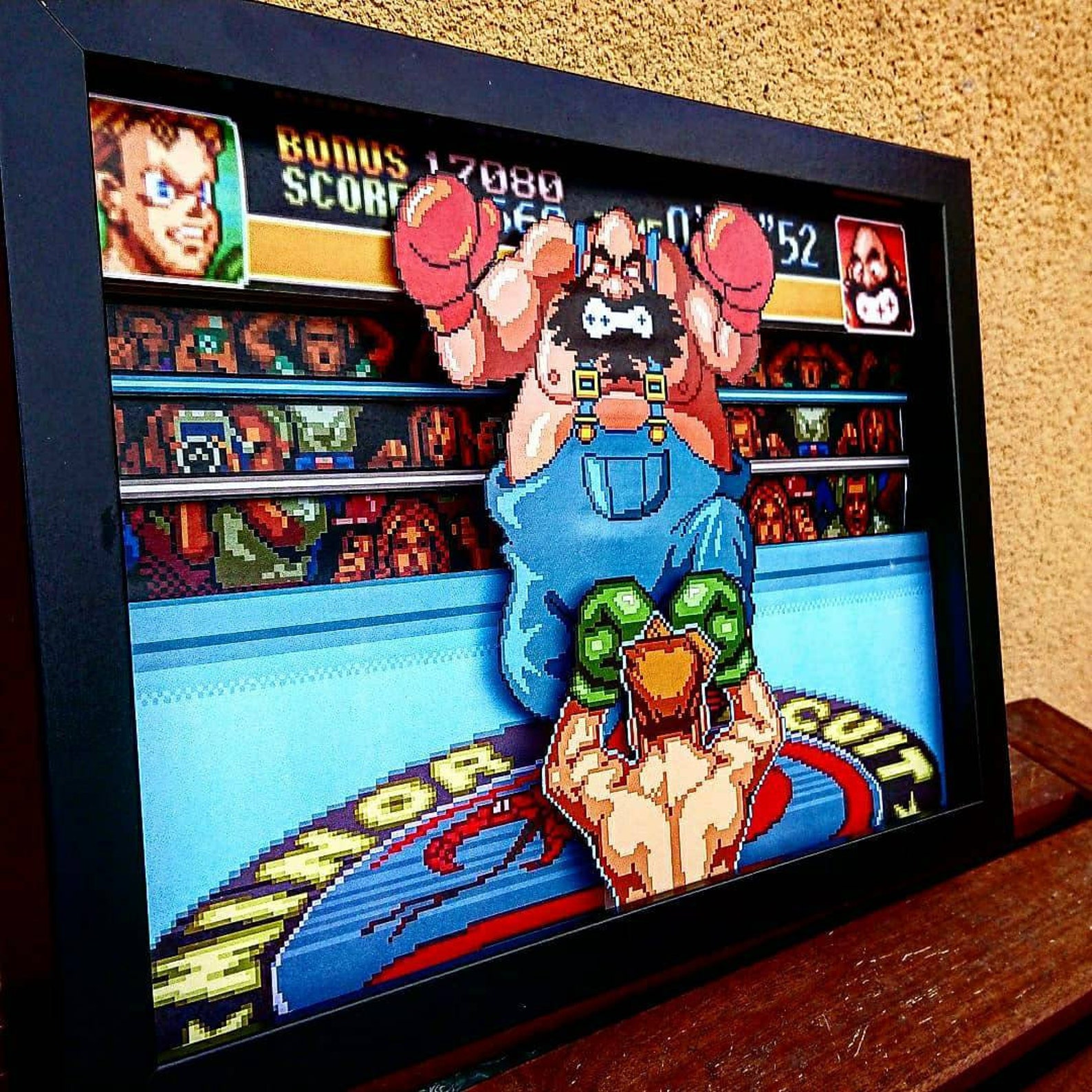 Super punch out shadow box | Etsy
