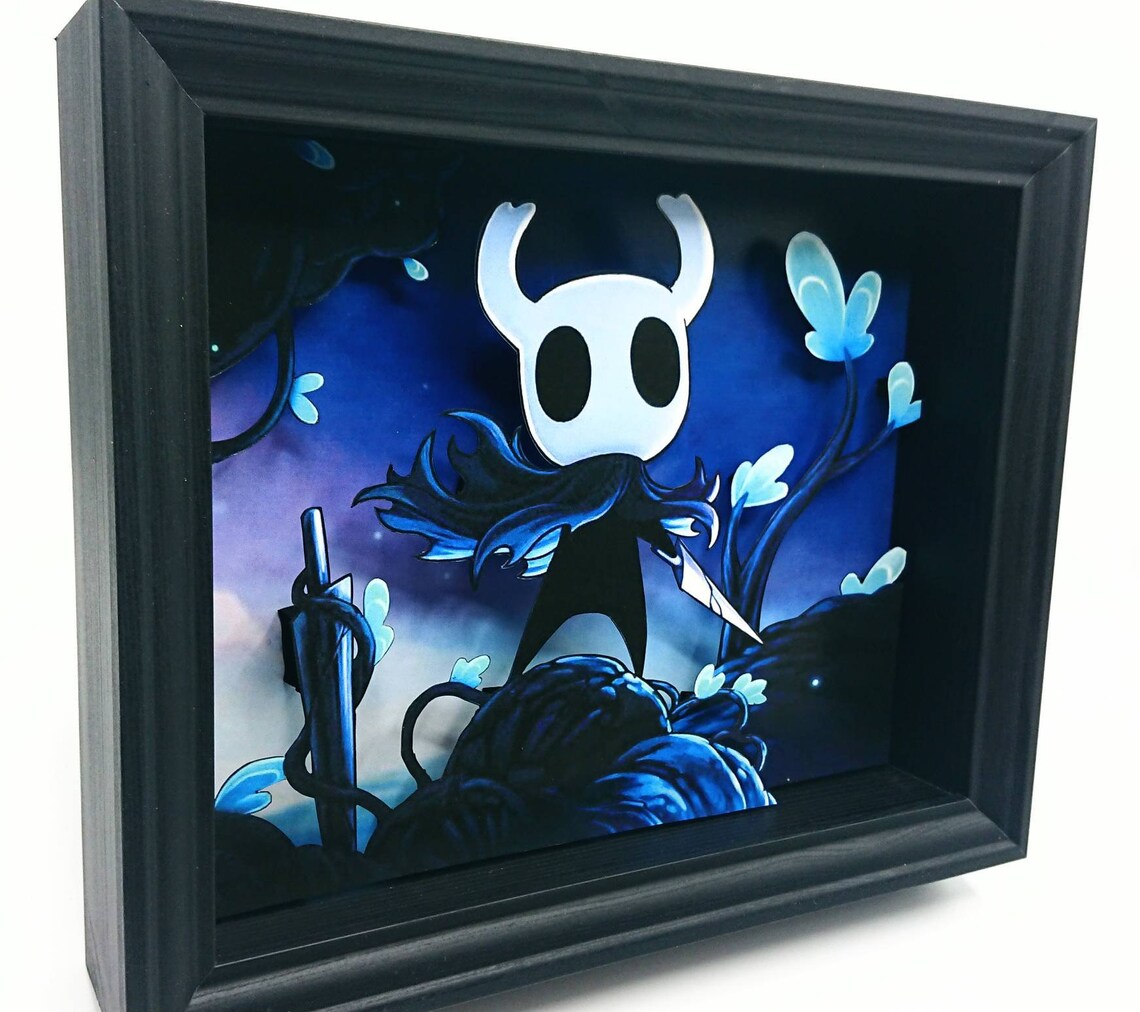 Hollow Knight Shadow Box | Etsy