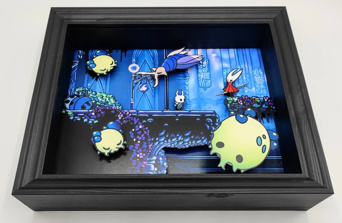 Hollow Knight Shadow Box - Etsy