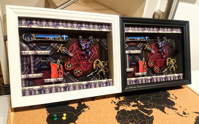 Castlevania Symphony of the Night Shadow Box - Etsy