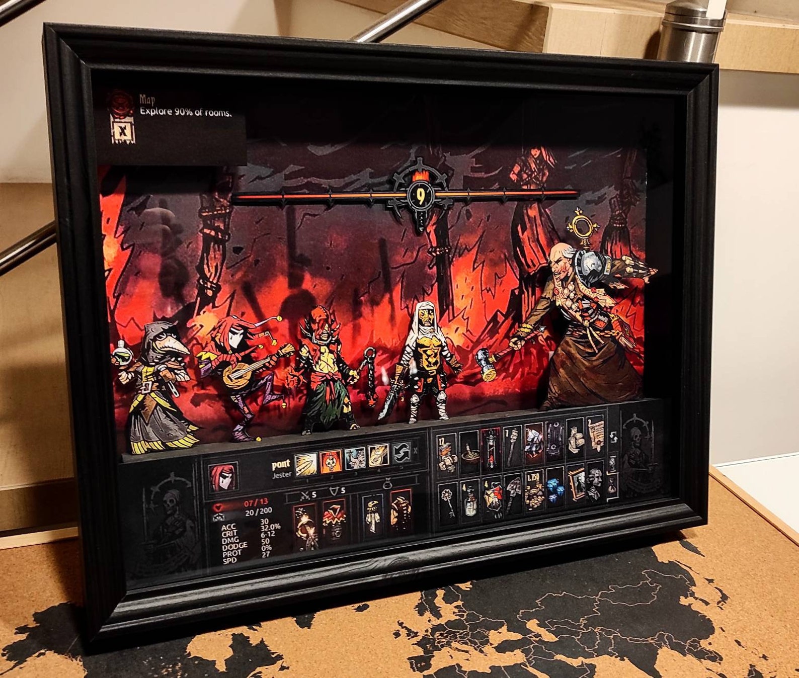 Darkest Dungeon Fanatic Shadowbox - Etsy