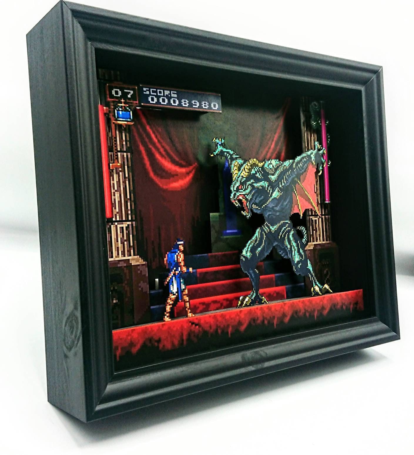 Castlevania Symphony of the Night Shadow Box | Etsy