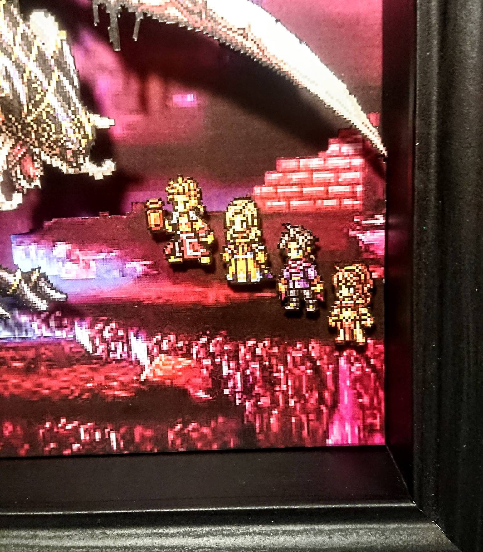 Octopath Traveler Shadow Box - Etsy