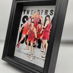 The First Slam Dunk Shadowbox - Etsy