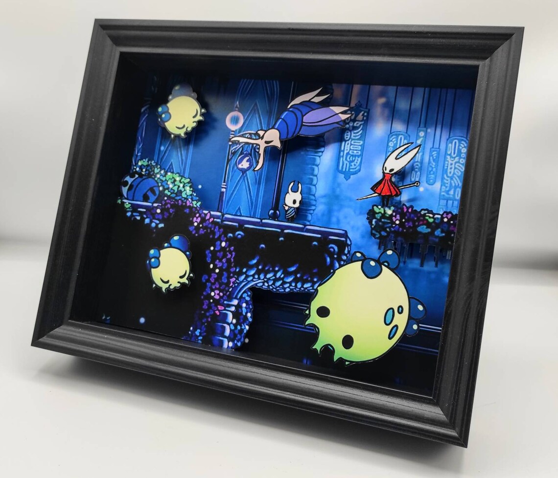Hollow Knight Shadow Box - Etsy