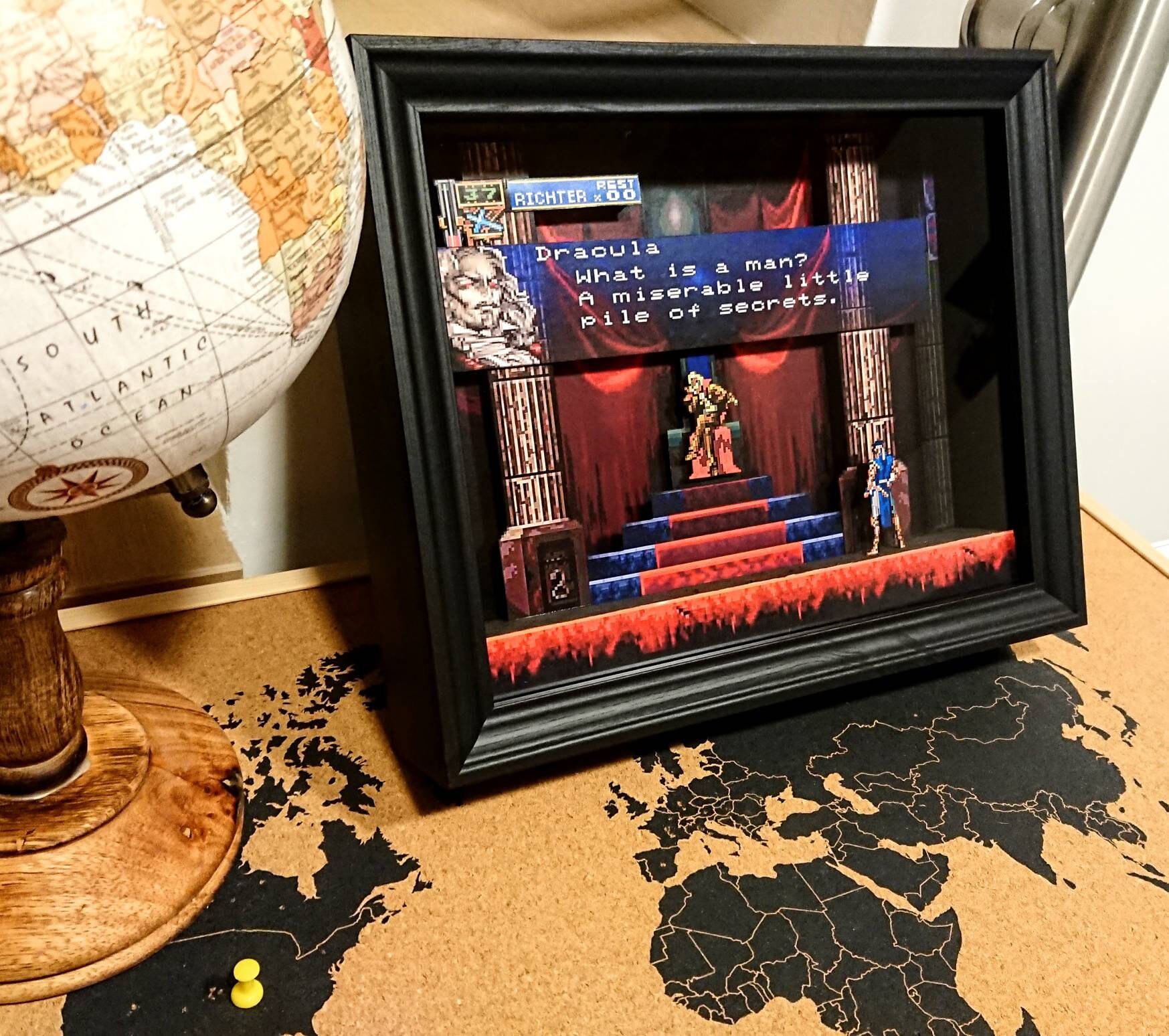 Castlevania Symphony of the Night Shadow Box. - Etsy