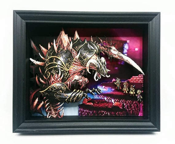 Octopath Traveler Shadow Box | Etsy