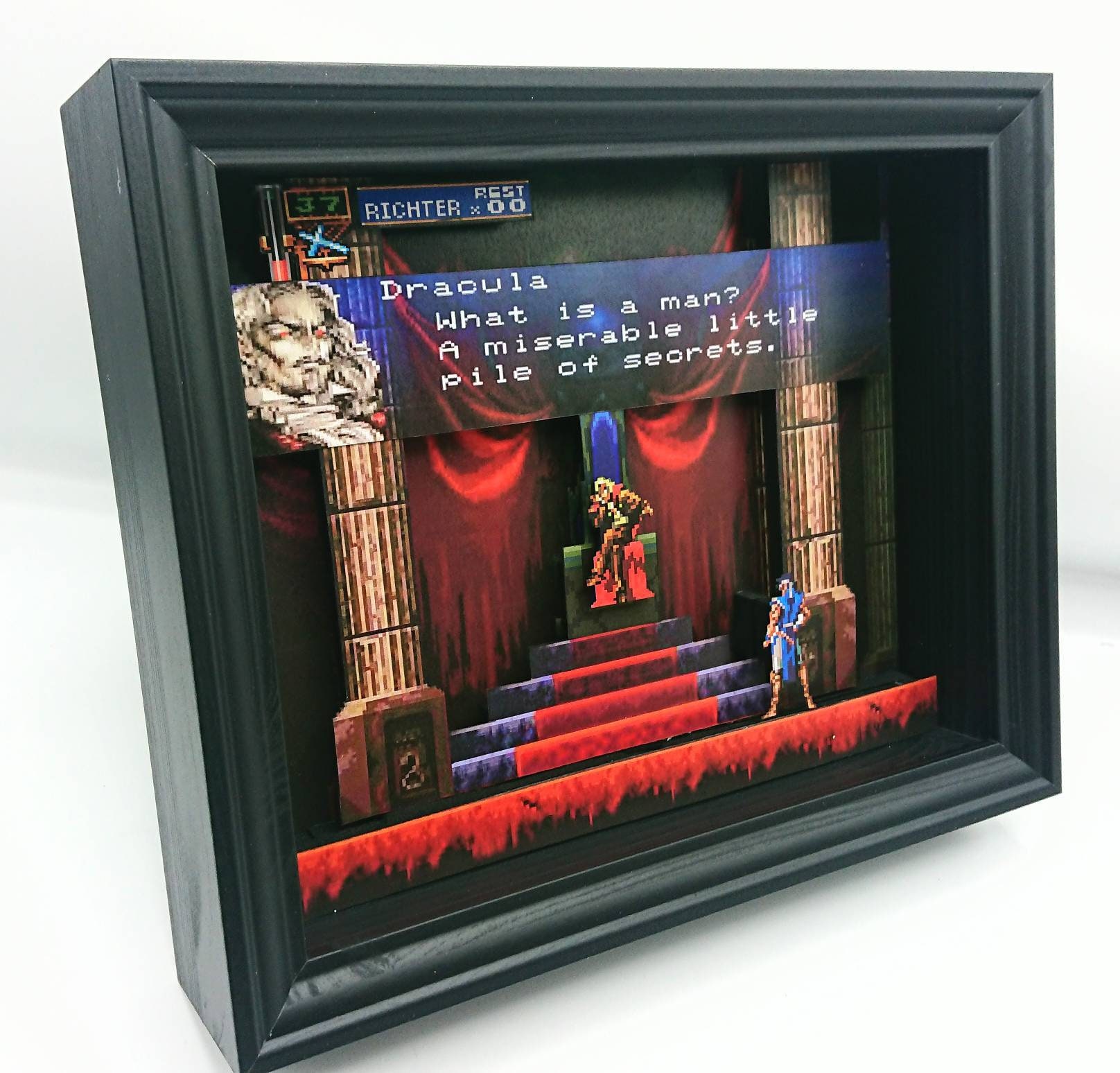 Castlevania Symphony of the Night Shadow Box. - Etsy