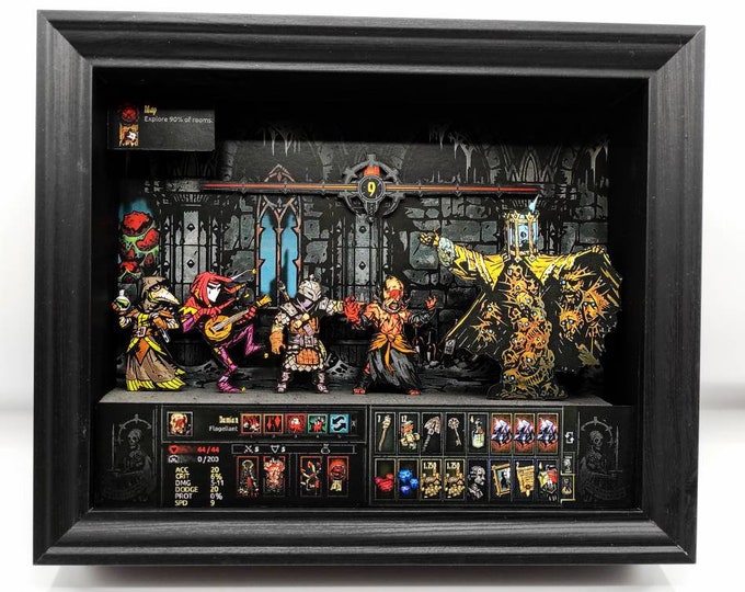 Darkest Dungeon Collector Shadow Box - Etsy