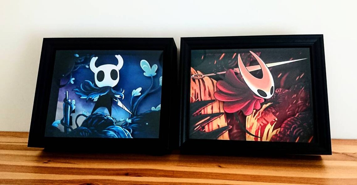 Hollow Knight Shadow Box | Etsy