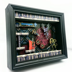 Castlevania Symphony of the Night Shadow Box - Etsy