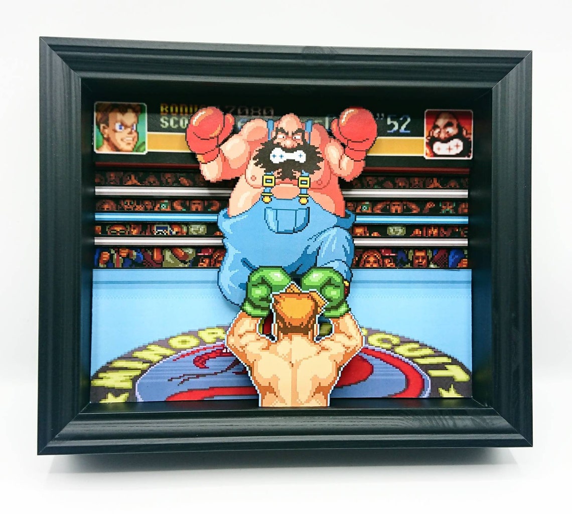 Super Punch Out Shadow Box - Etsy
