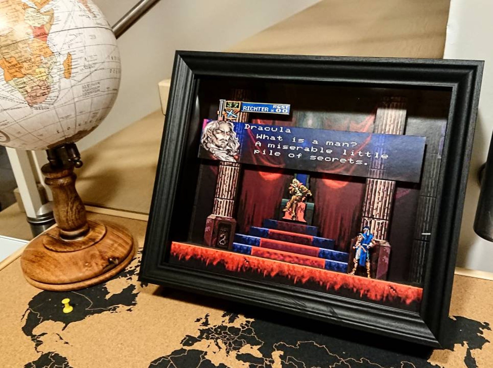 Castlevania Symphony of the Night Shadow Box. - Etsy