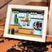Super Mario World Shadow Box - Etsy