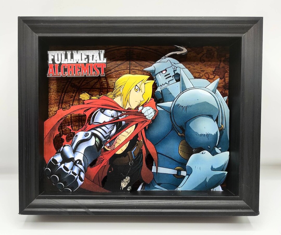 Fullmetal Alchemist Shadow Box - Etsy