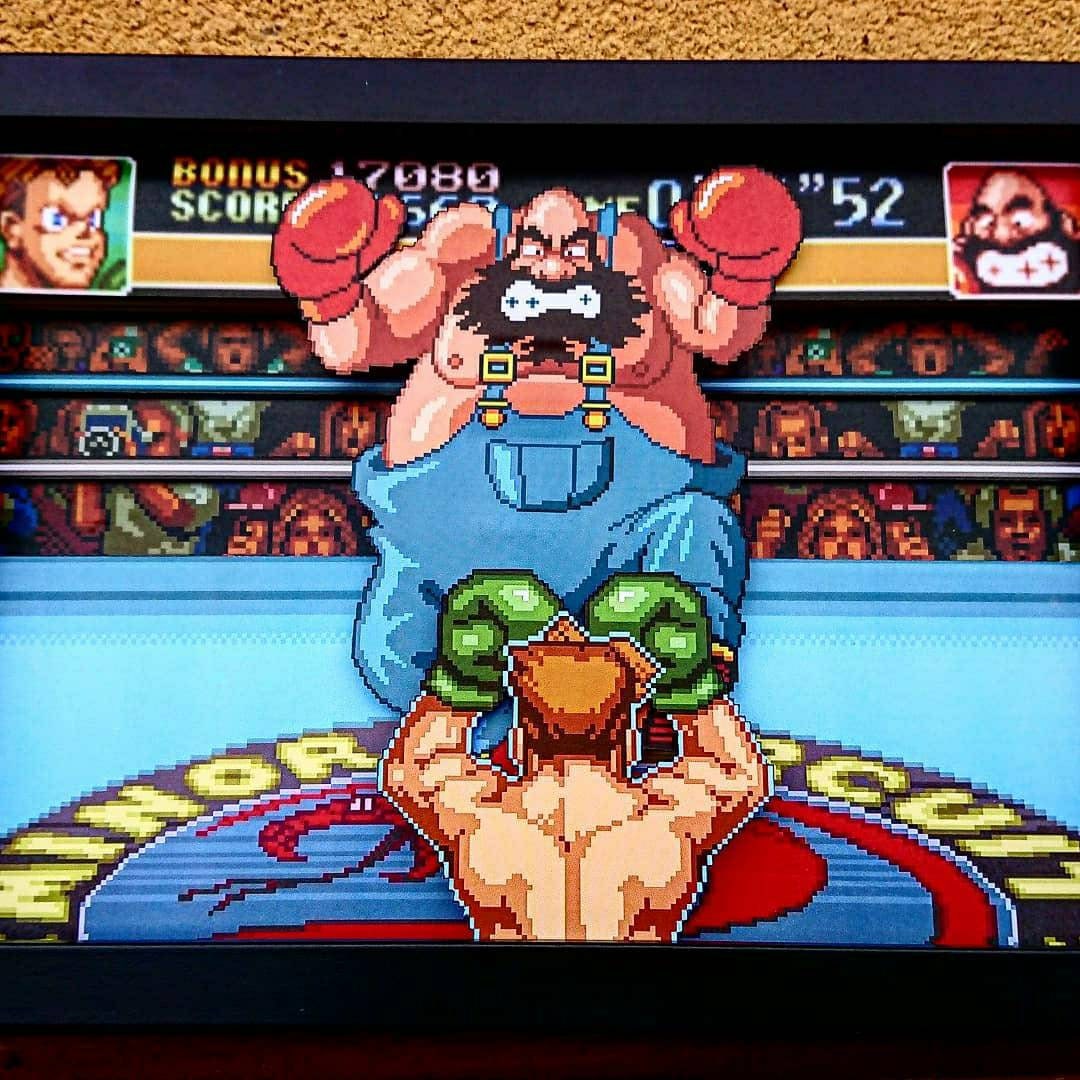 Super punch out shadow box | Etsy