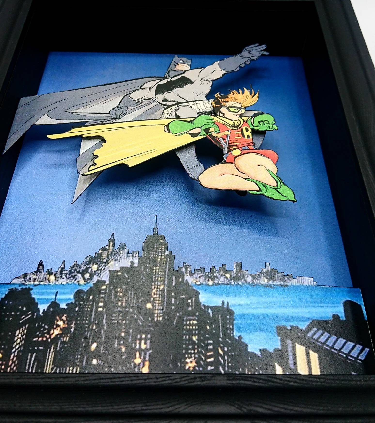 Batman the Dark Knight Returns Shadowbox | Etsy