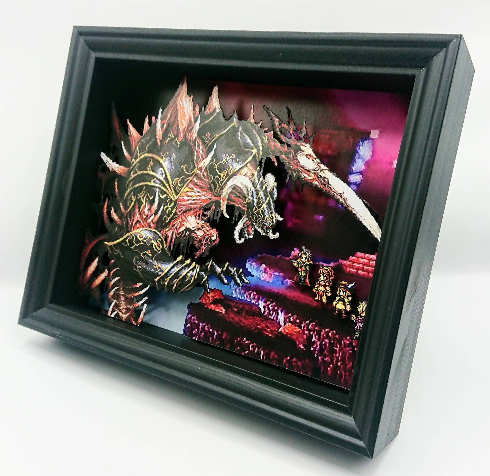 Octopath Traveler Shadow Box | Etsy