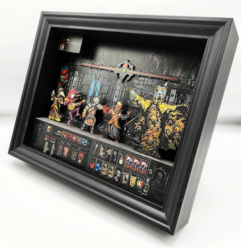 Darkest Dungeon Collector Shadow Box - Etsy