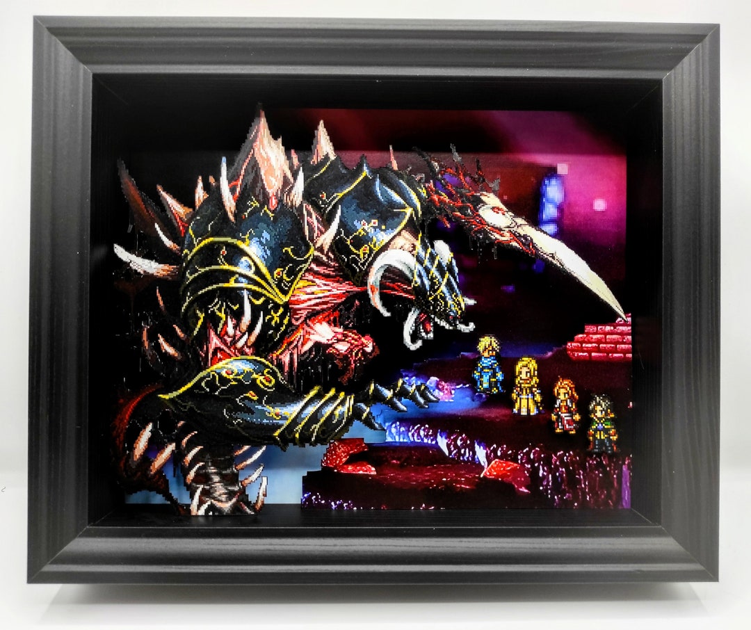 Octopath Traveler Shadow Box - Etsy