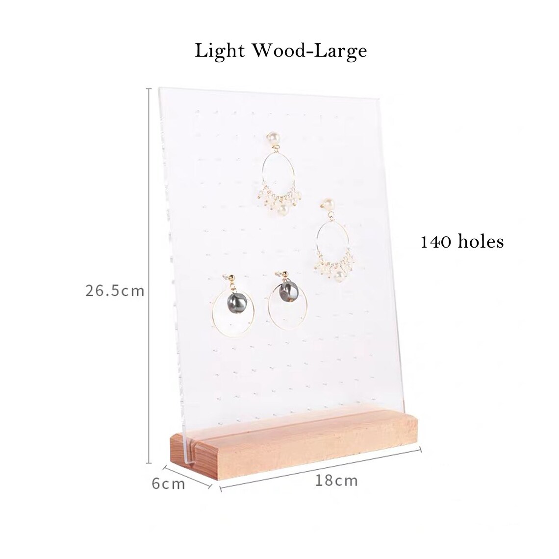 Earring holder stand 42/70 Pairs Earrings Display Rack Stud | Etsy